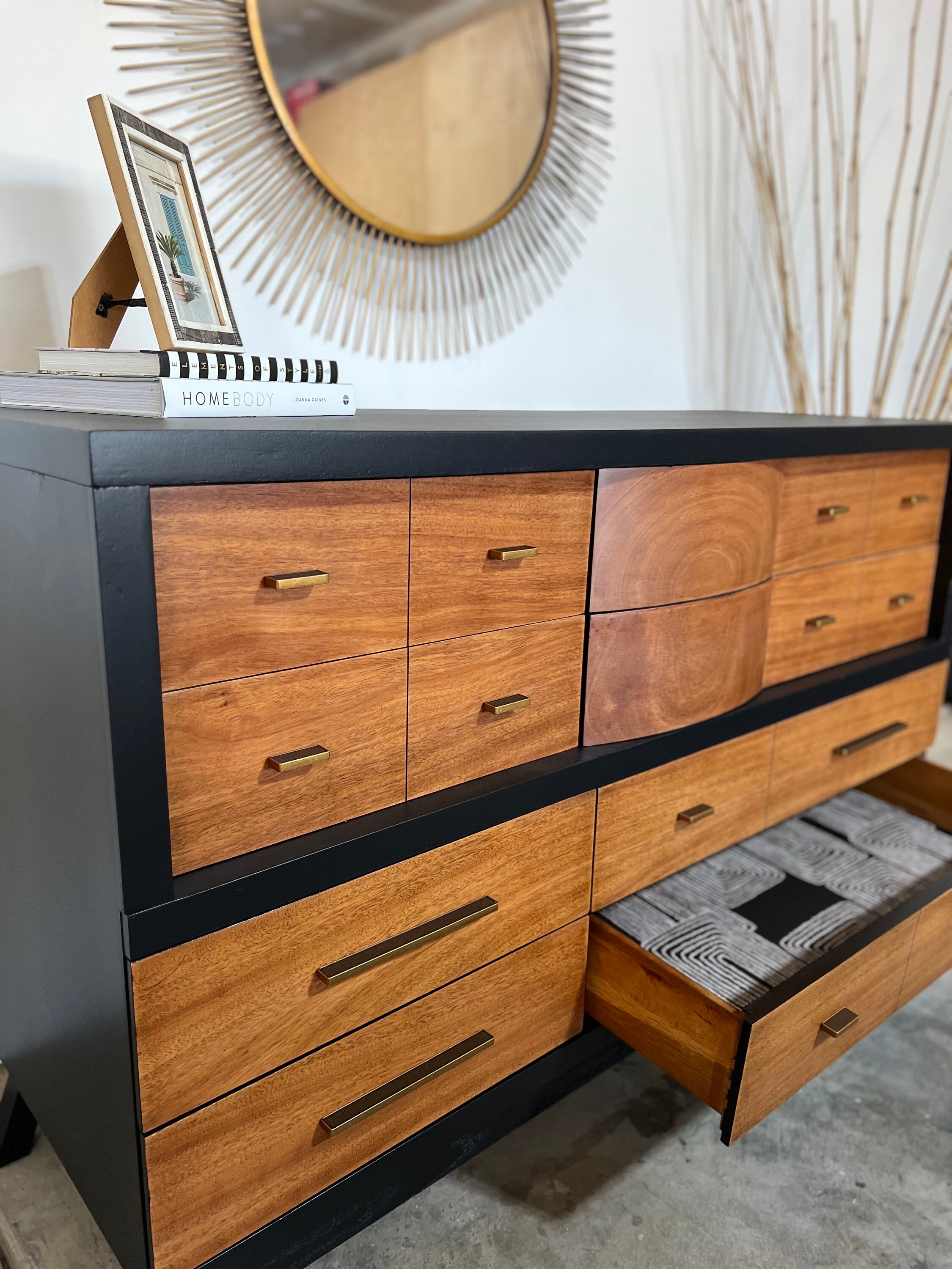 SOLD Refinished MCM Dresser - Etsy