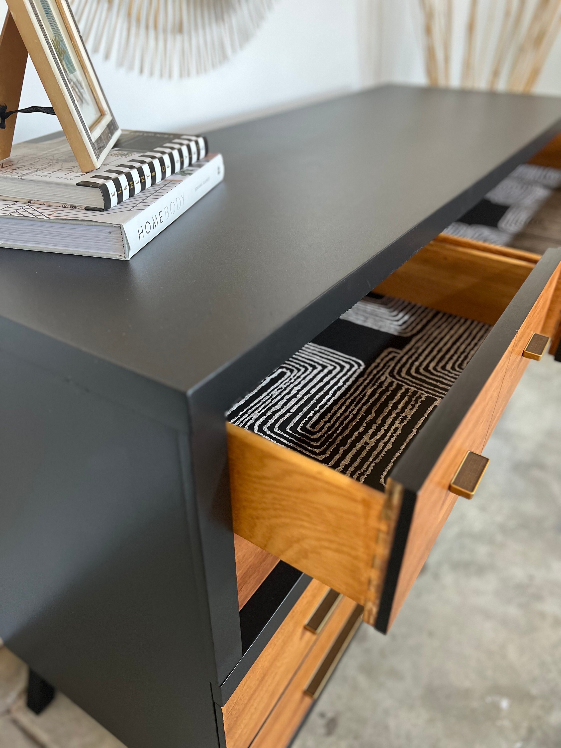 SOLD Refinished MCM Dresser - Etsy