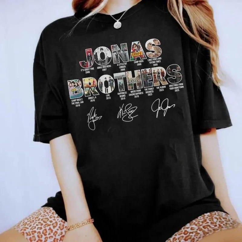 Jonas Brothers Tour 2025 Merch - Etsy
