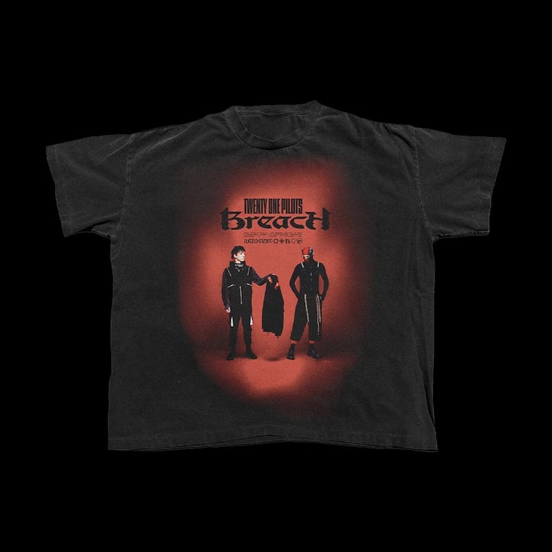 Twenty One Pilots Breach T-shirt 2025 Tour Merch - Etsy