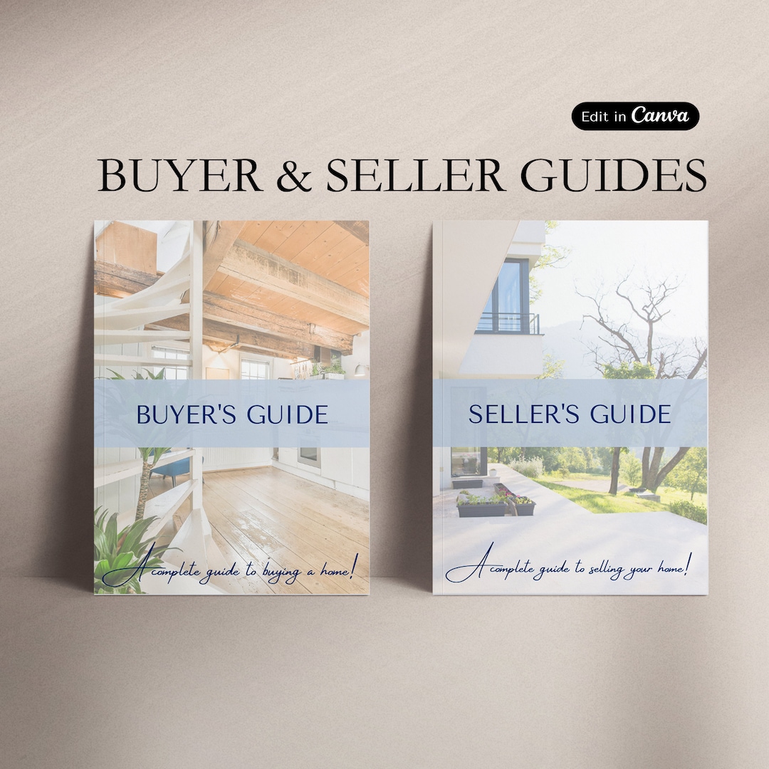 Real Estate Buyer and Seller Guides, Listing Presentation, Realtor ...