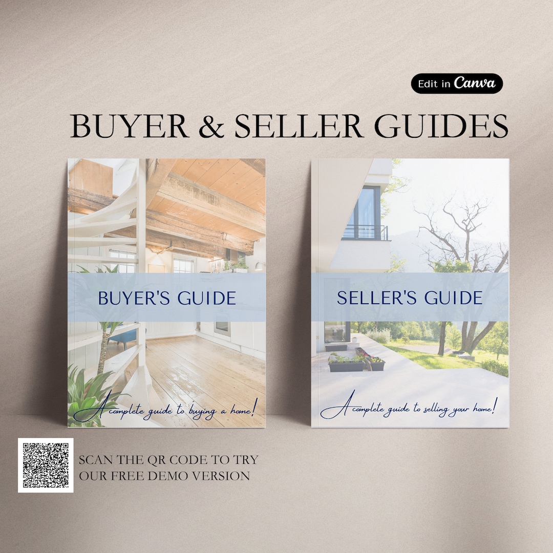 Real Estate Buyer and Seller Guides Listing Presentation - Etsy