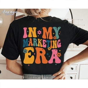 Personalized Marketing Shirt, in My Marketing Era Sweatshirt, Marketing ...