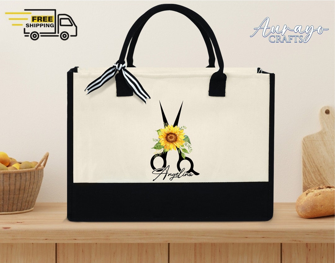 Personalized Hair Stylist Tote Bag Hair Stylist Bag - Etsy