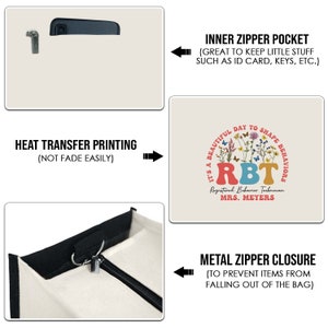 RBT Registered Behavior Technician Tote Bag, It's A Beautiful Day to ...