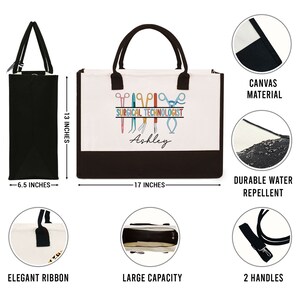 Surgical Tech Tote Bag, Surgical Technician Gift for Surgeon, Surgical ...