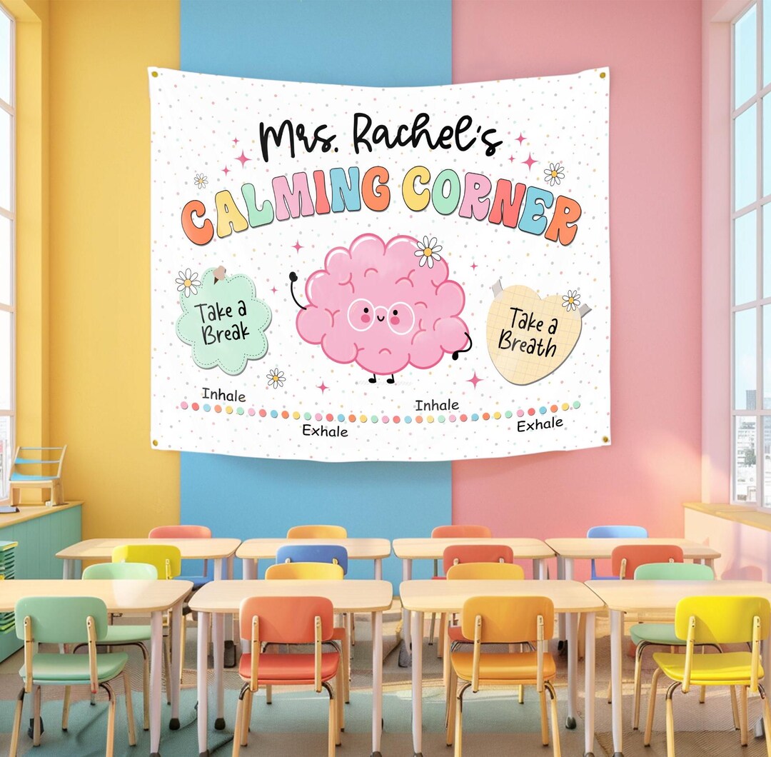 Personalized Classroom Tapestry, Custom Teacher Tapestry, Calming ...