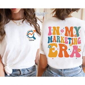Personalized Marketing Shirt, in My Marketing Era Sweatshirt, Marketing ...