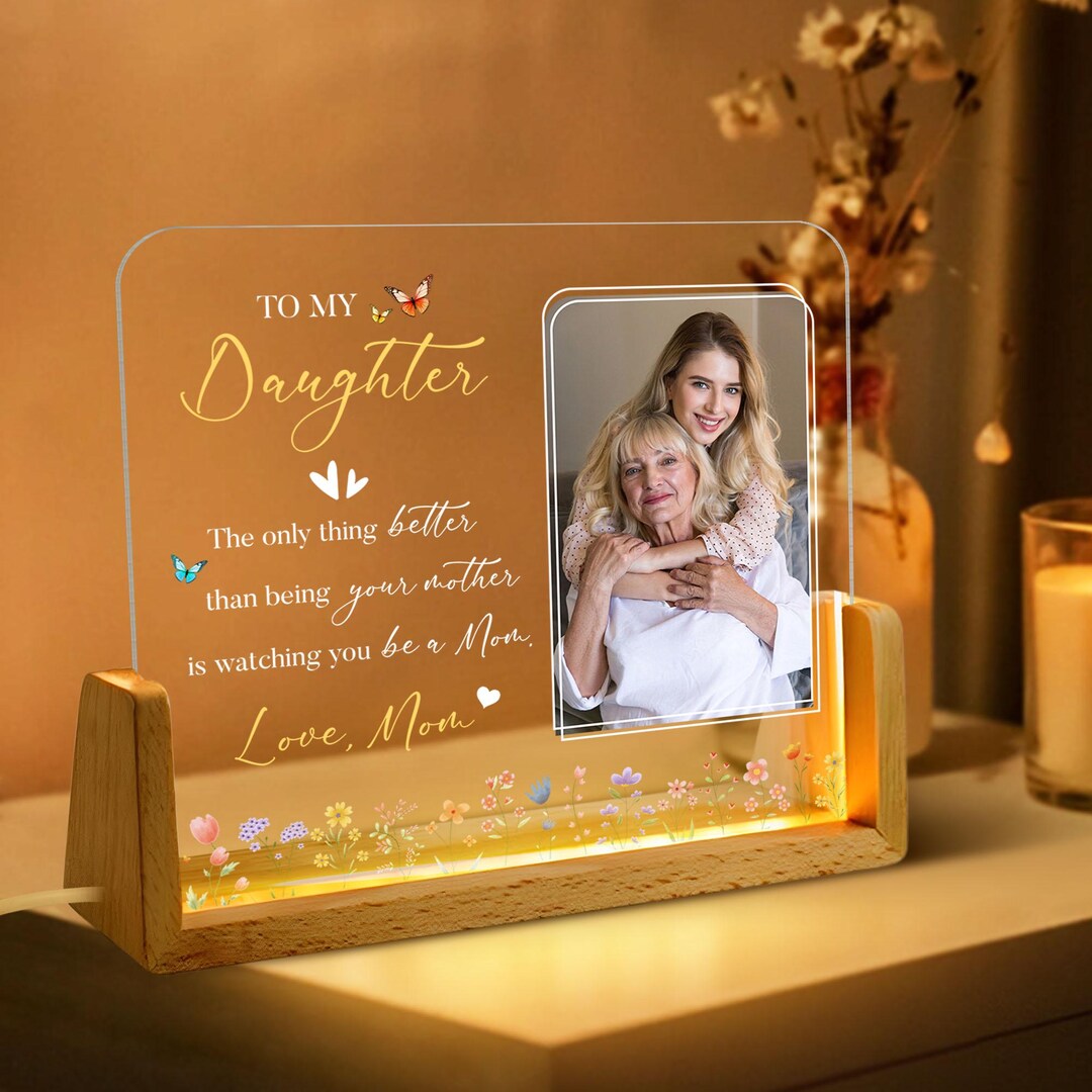Mother Daughter Night Light, Only Thing Better Than You as My Daughter ...