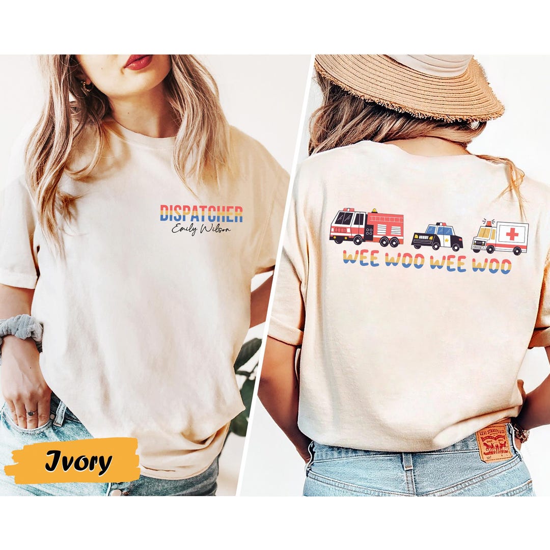 Custom Dispatcher Shirt, 911 Dispatcher Shirt, 911 Emergency Sweater ...