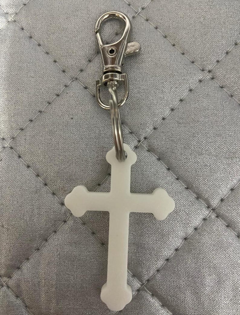 Keychain Crosses 3D Printed - Etsy