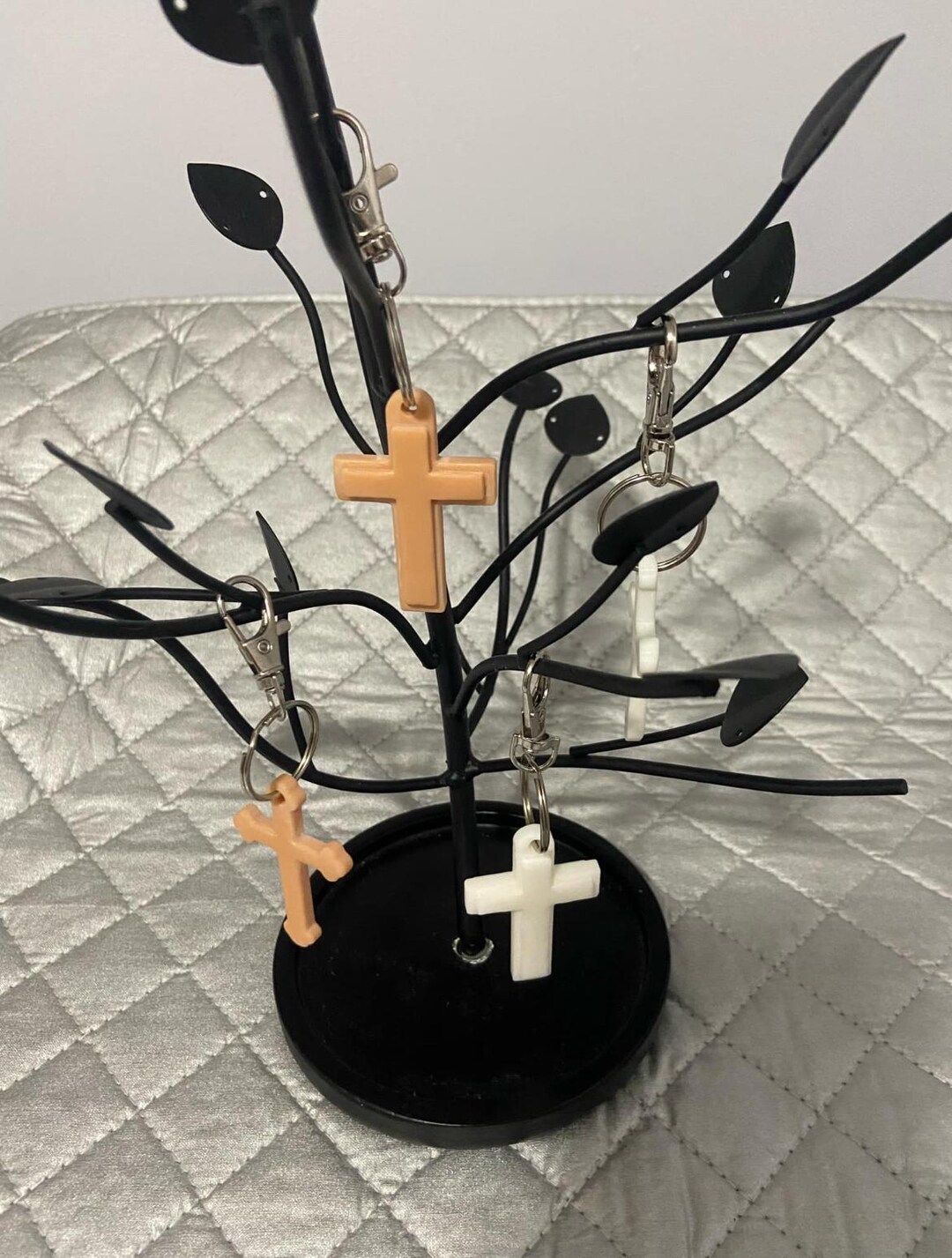 Keychain Crosses 3D Printed - Etsy