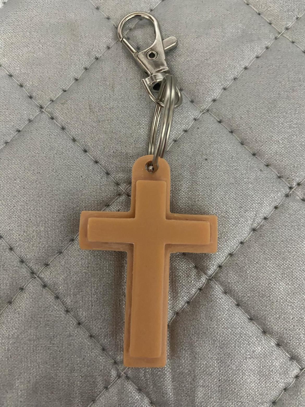Keychain Crosses 3D Printed - Etsy