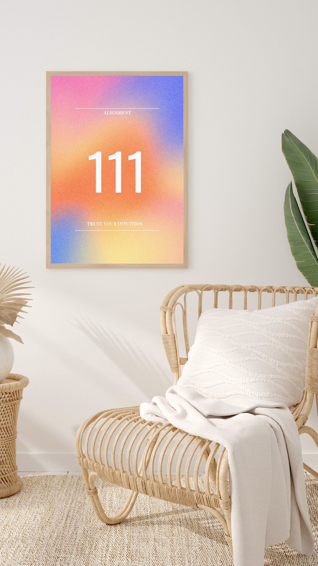111 Alignment, Angel Numbers, Digital Wall Art, Printable A4 ...