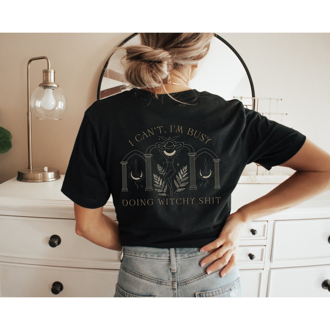 Witchy Vibe Shirt, Funny Spiritual T-shirt, Mysticism Spiritualism ...