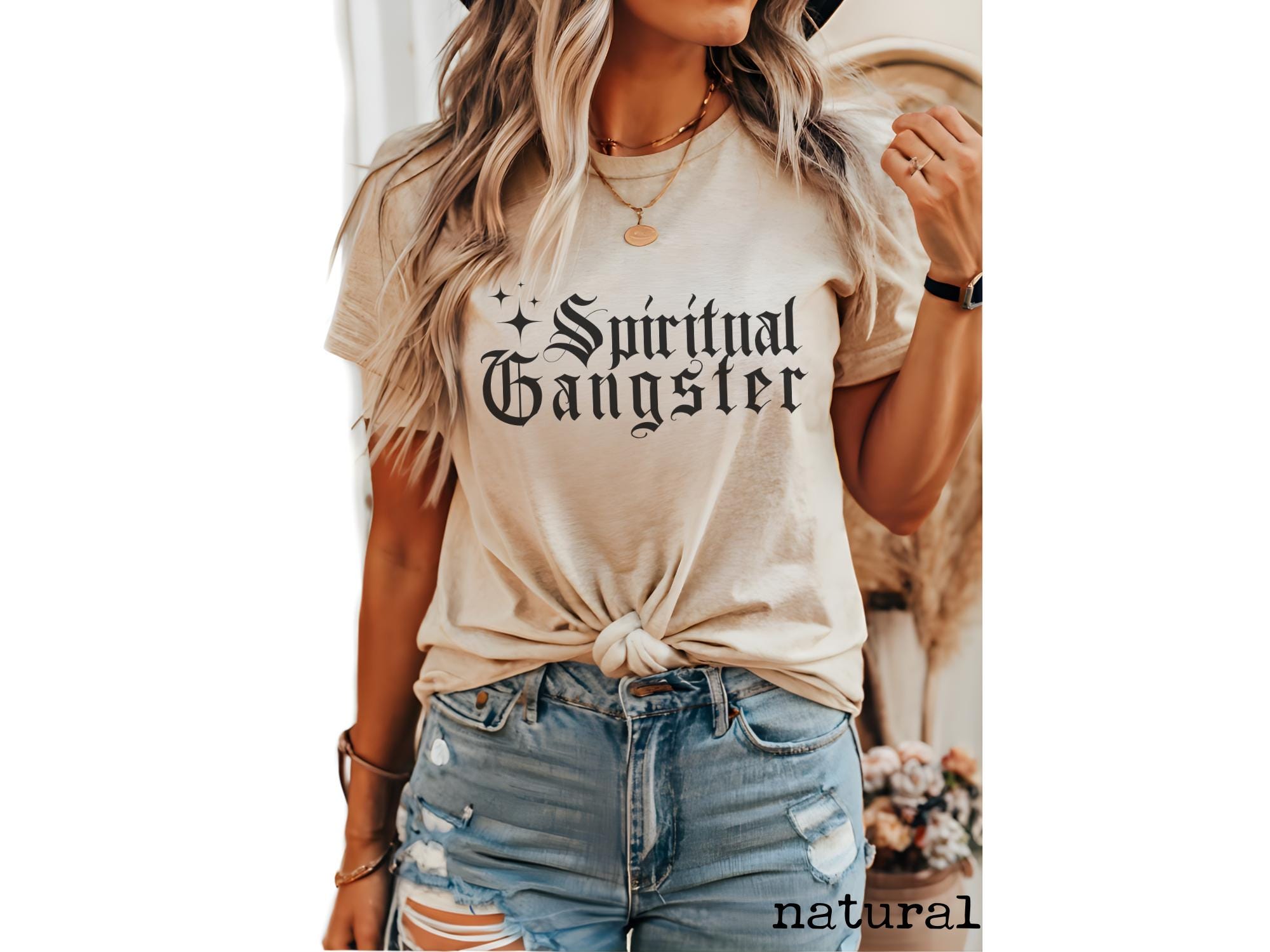 Spiritual Gangester T-shirt, Spirituality Shirt, Yoga Lover ...