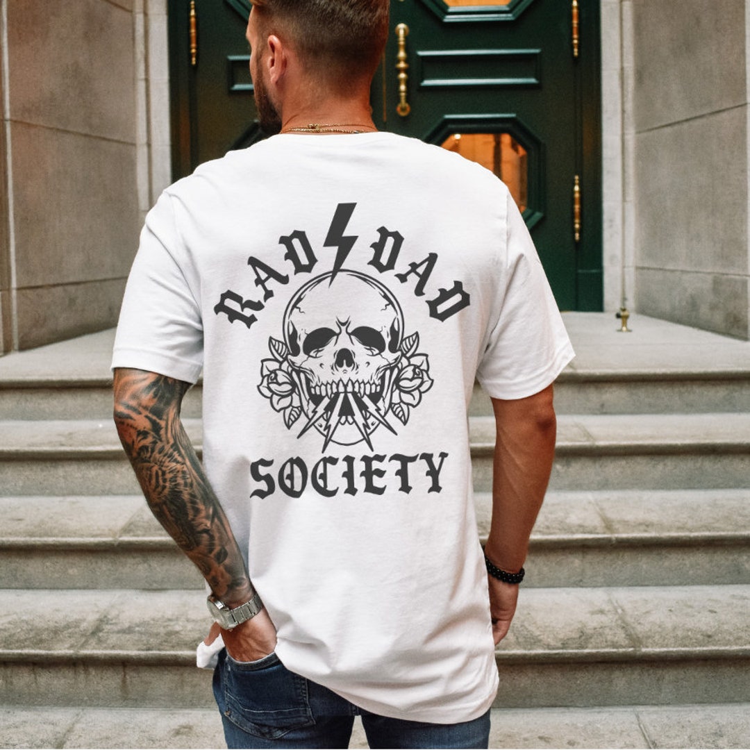 Rad Dad Society T-shirt, Cool Dad Club, Dad Life Tee, First Fathers Day ...