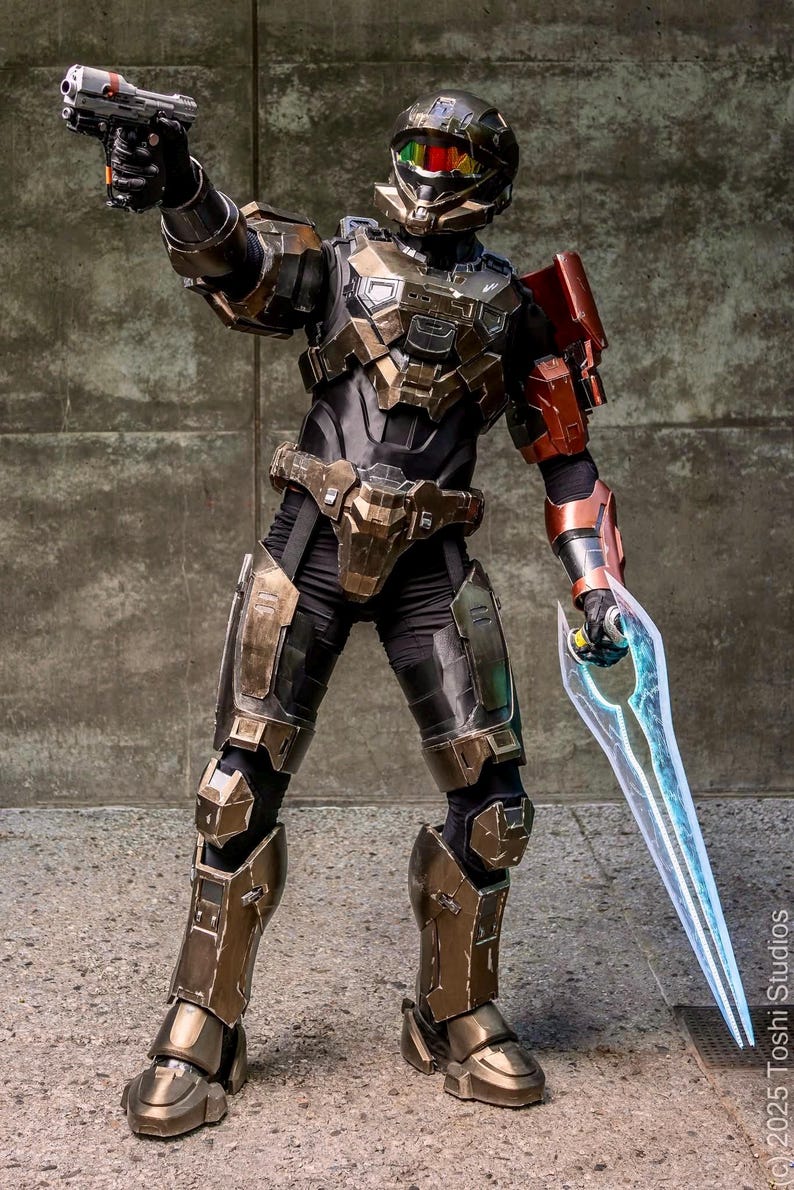 Fully Wearable Custom Halo Spartan Armor MKVII Suit - Etsy