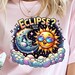 Eclipse Been There PNG, Colorful Eclipse PNG, Sublimation Design ...