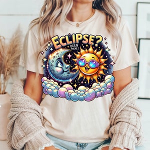 Eclipse Been There PNG, Colorful Eclipse PNG, Sublimation Design ...