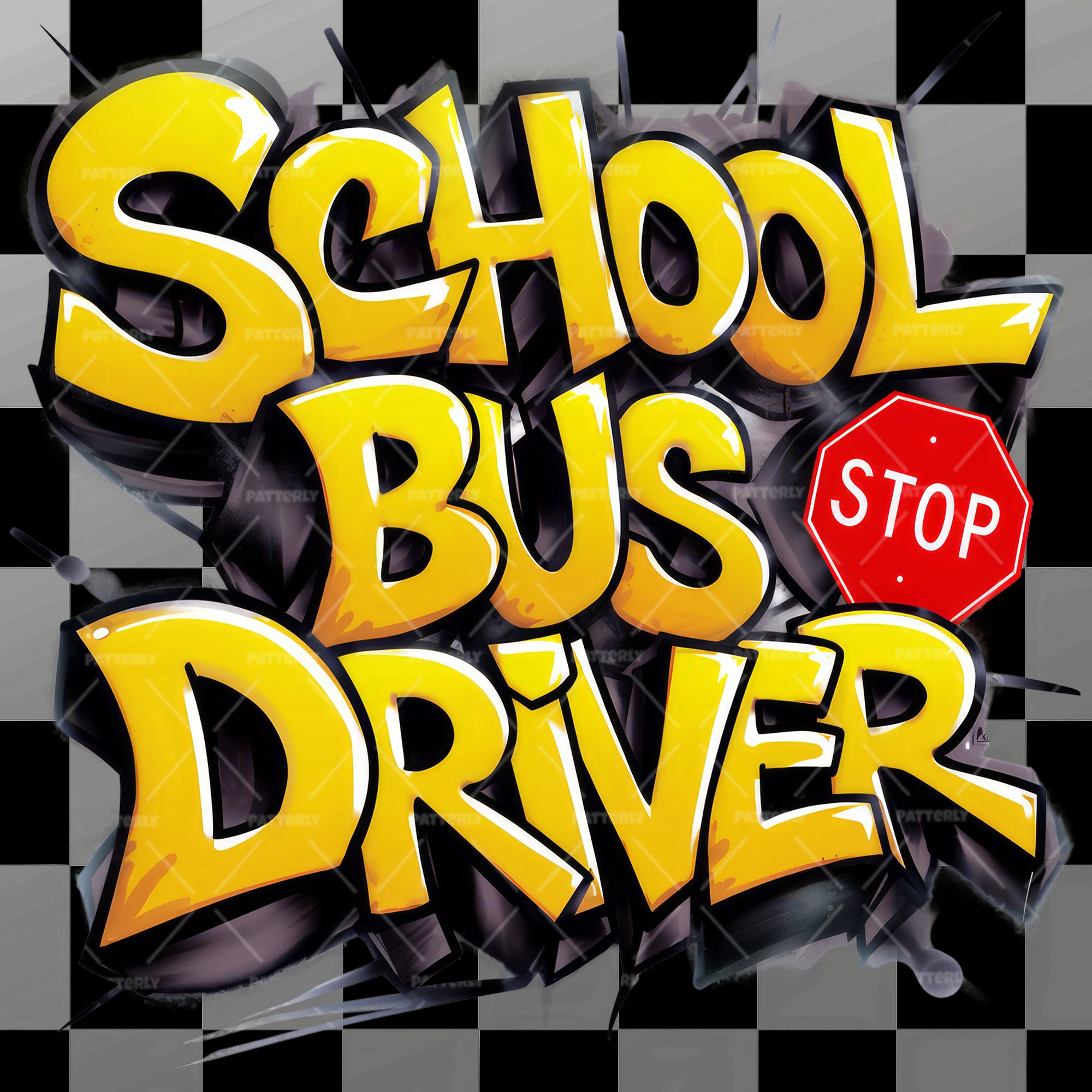School Bus Driver PNG, Back to School Png Sublimation Design, School ...