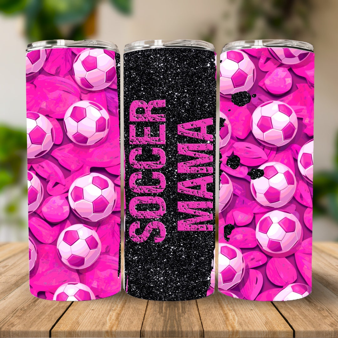 Soccer Mom Tumbler Wrap | Football Tumbler Wrap | 20oz Sublimation ...