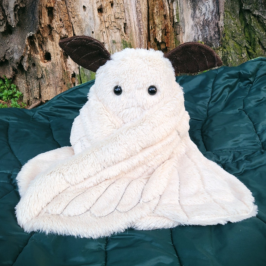 2lb Weighted Plush Silkworm Moth | Soft Sculpture Art Doll Collectible ...