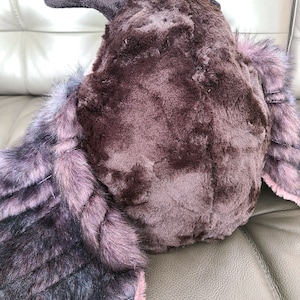 5lb Weighted Black Witch Moth Plush Soft Sculpture Moth Art Doll ...