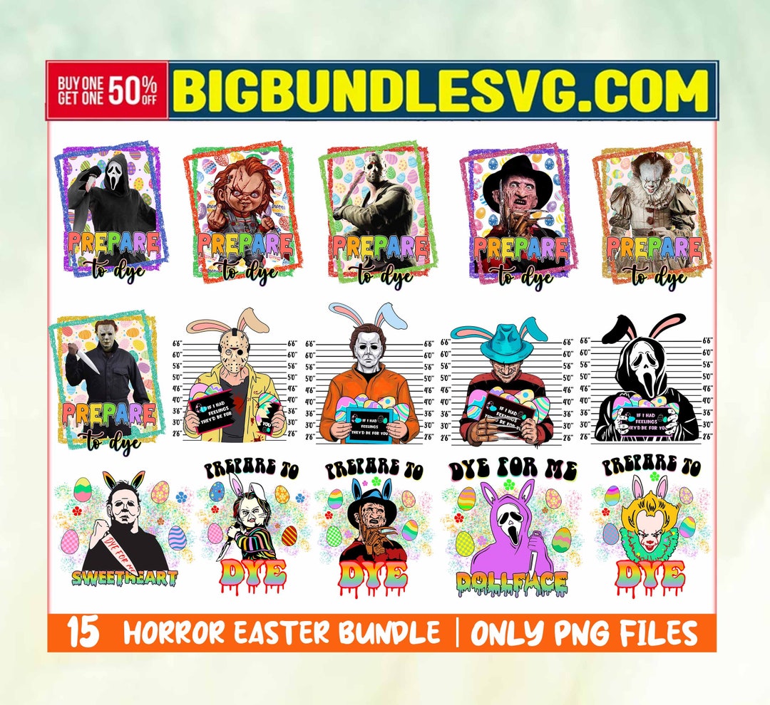 Amazing Easter Killer Mugshot Png Bundle Horror Easter Png - Etsy