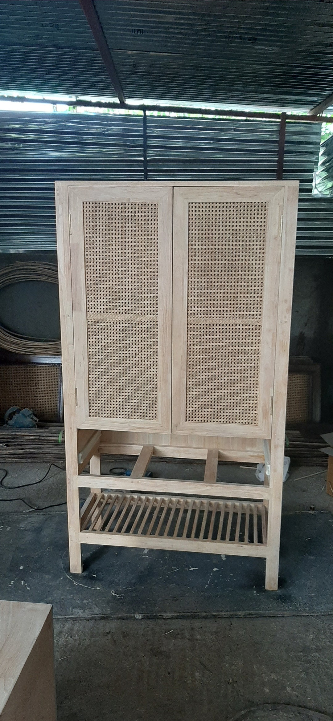 Handcrafted Cane Sofa Chair - Etsy