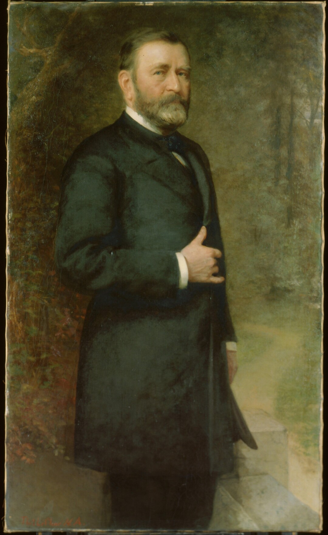 Ulysses S. Grant Portrait by Thomas Le Clear (1875-85) President of the ...