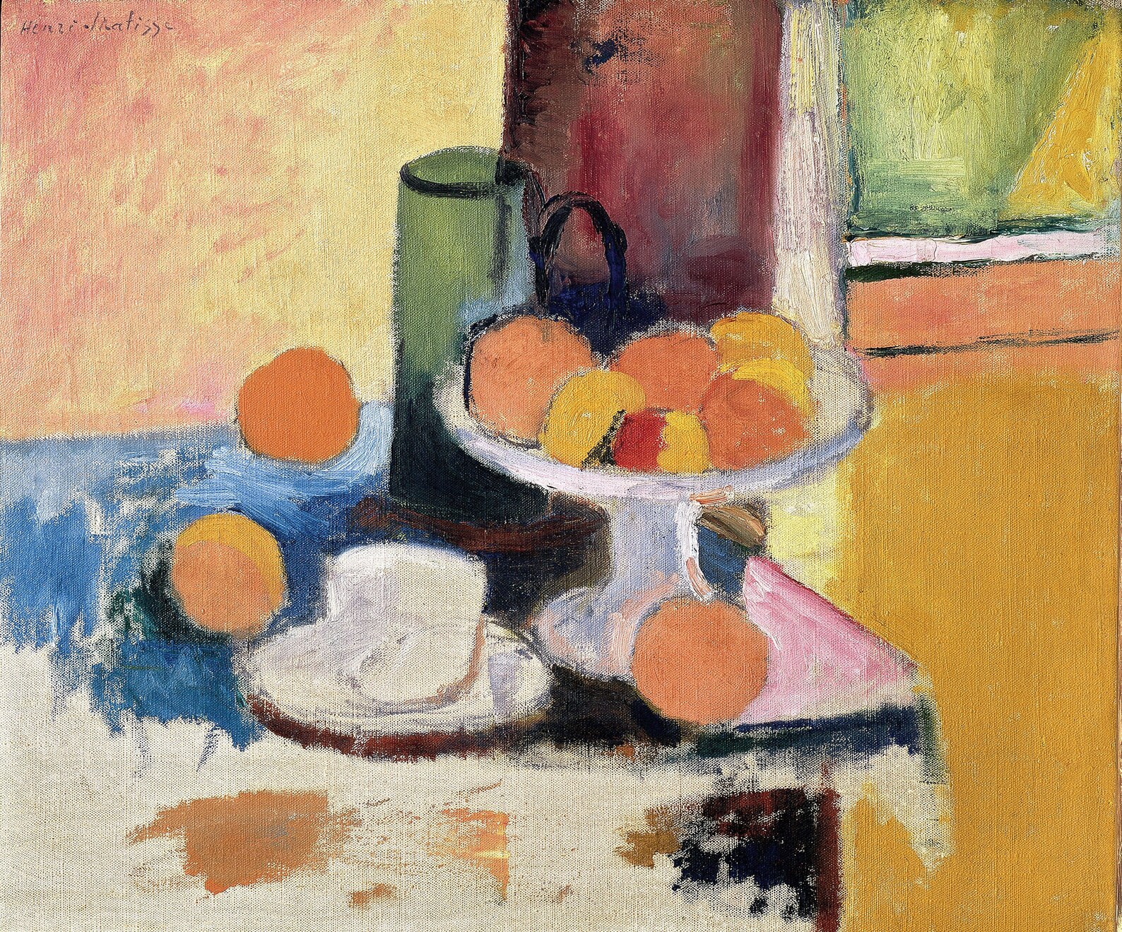 Henri Matisse - Still Life With Oranges II (1899) - 17" X 22" Fine Art ...