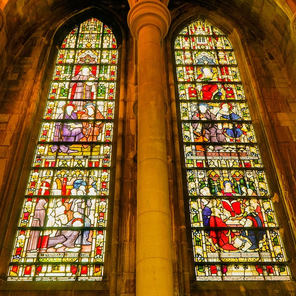 Catholic Church Stained Glass Windows - Etsy