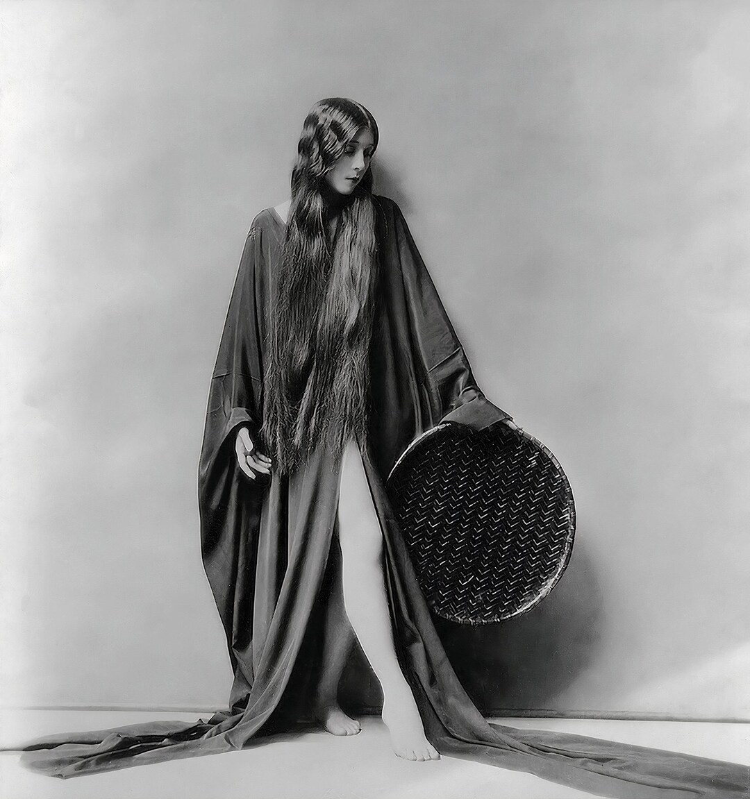 Alfred Cheney Johnston - Olive Ann Alcorn Showing Leg & Feet (1925 ...