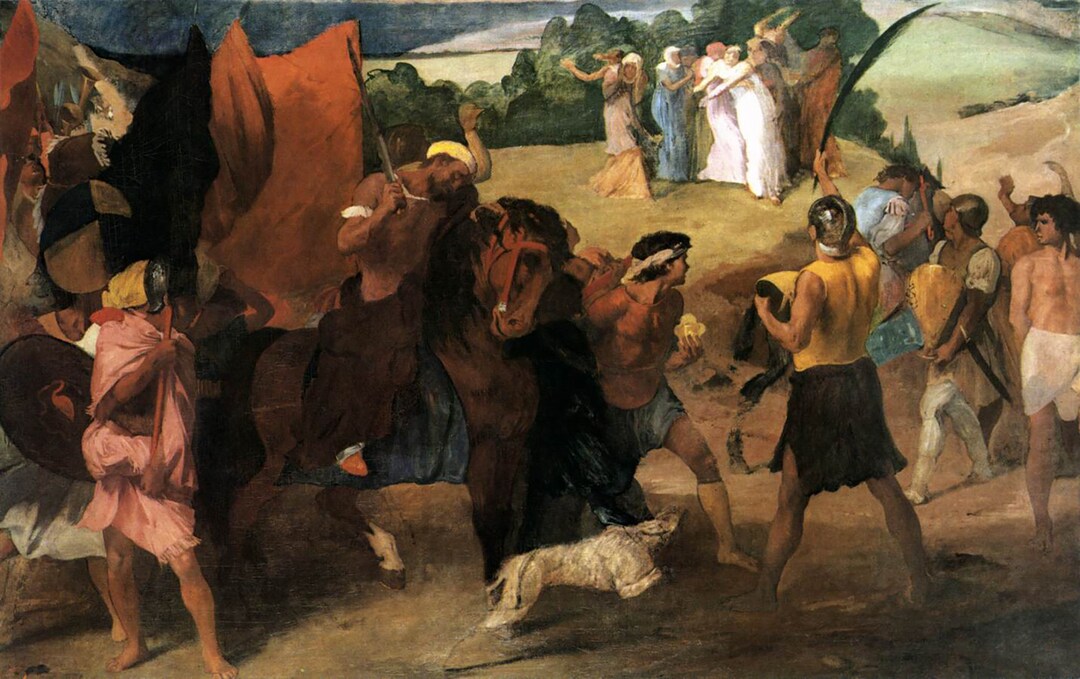 Edgar Degas - the Daughter of Jephtha (1860) - 17" X 22" Fine Art Print ...