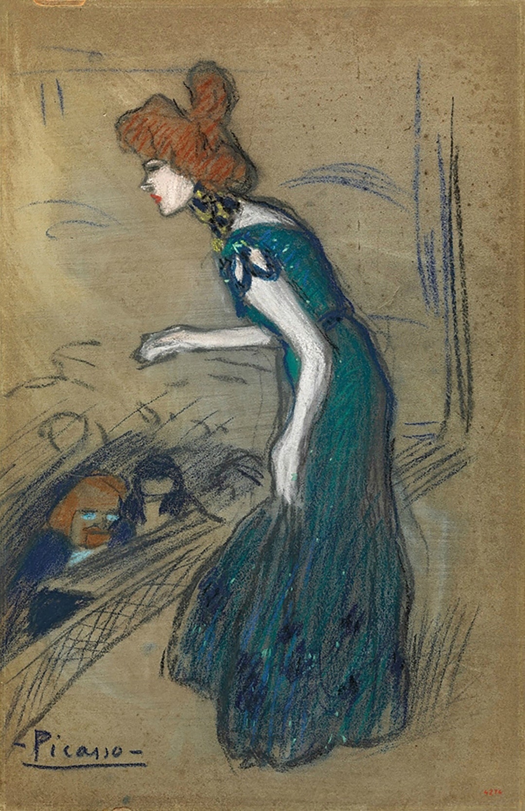 Pablo Picasso - the Fortune (1901) - 17" X 22" Fine Art Print - Etsy