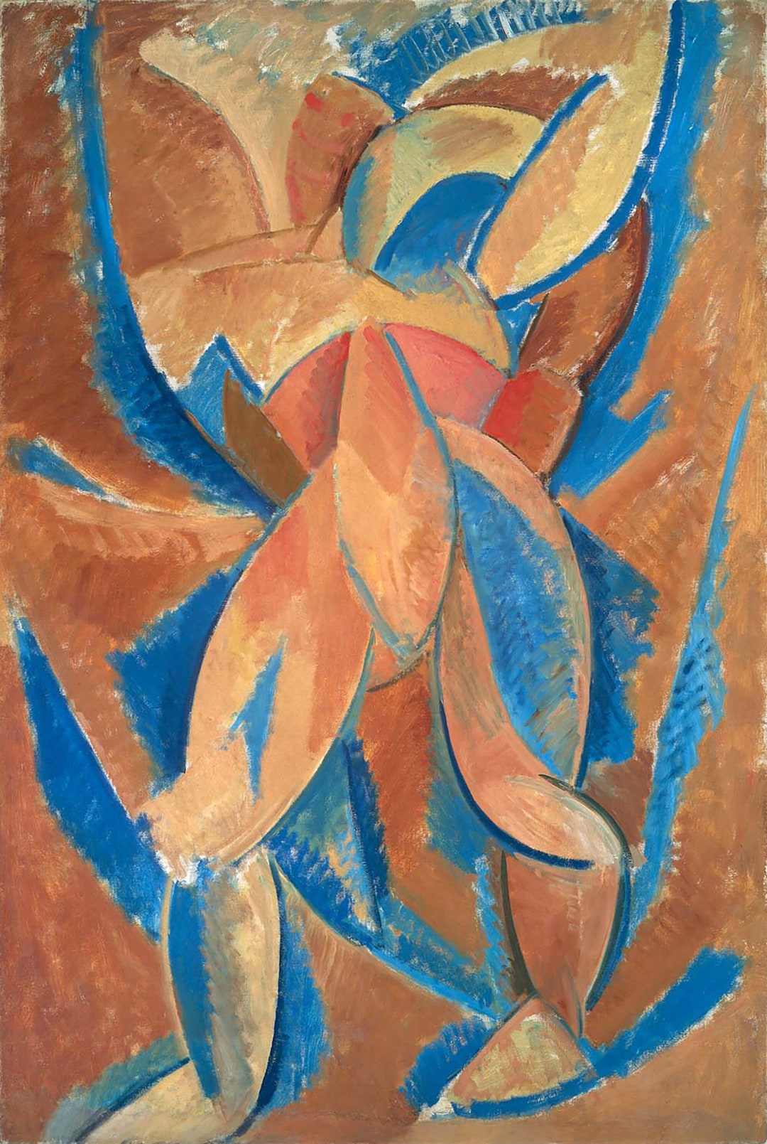 Pablo Picasso - Standing Figure (1908) Cubist Abstract - 17" X 22" Fine ...