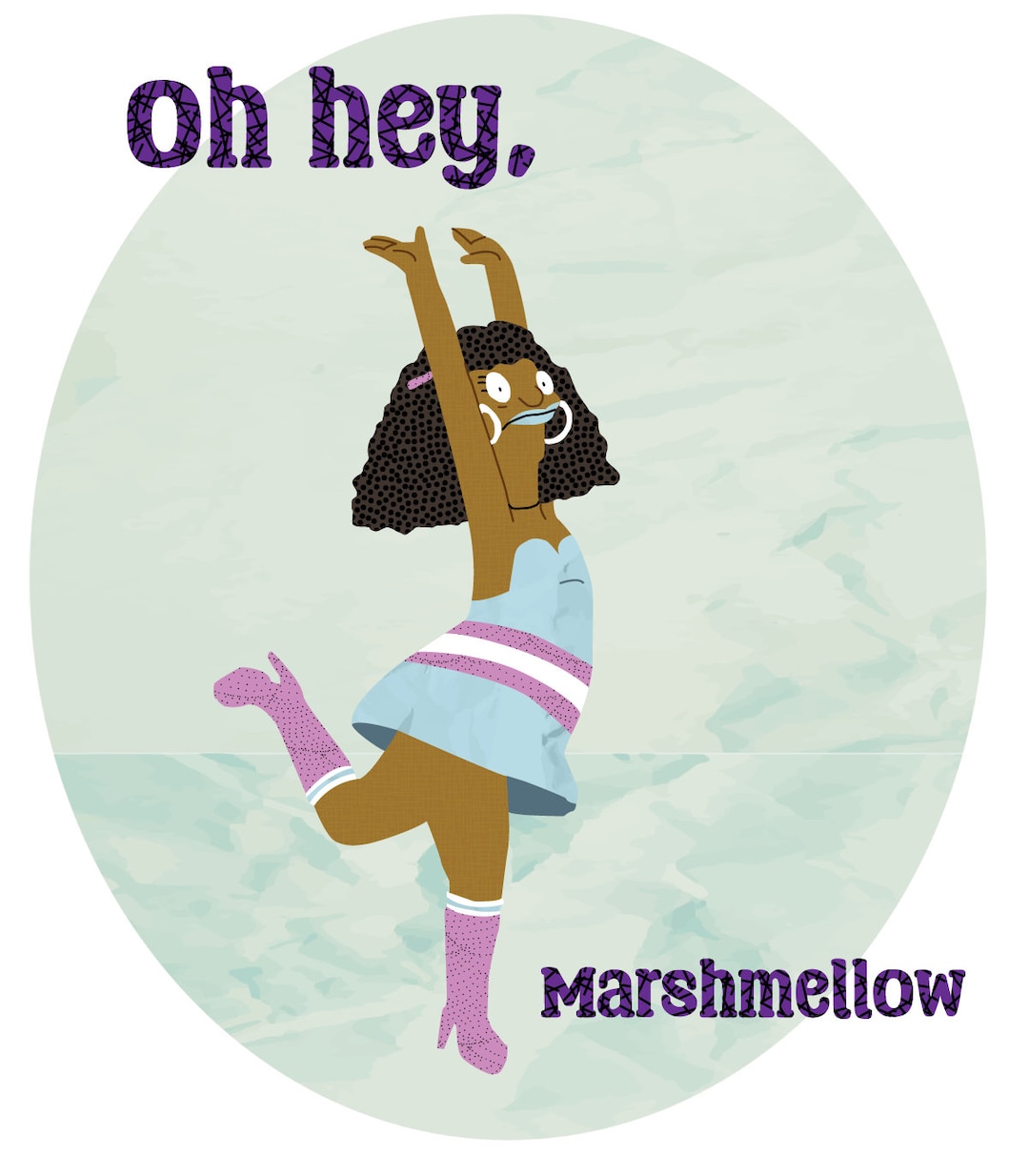 Oh Hey Marshmallow Bob's Burgers Funny Cute Cotton Baby Onesie - Etsy