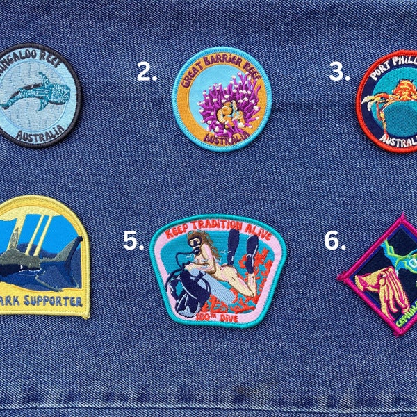 Scuba Patch - Etsy