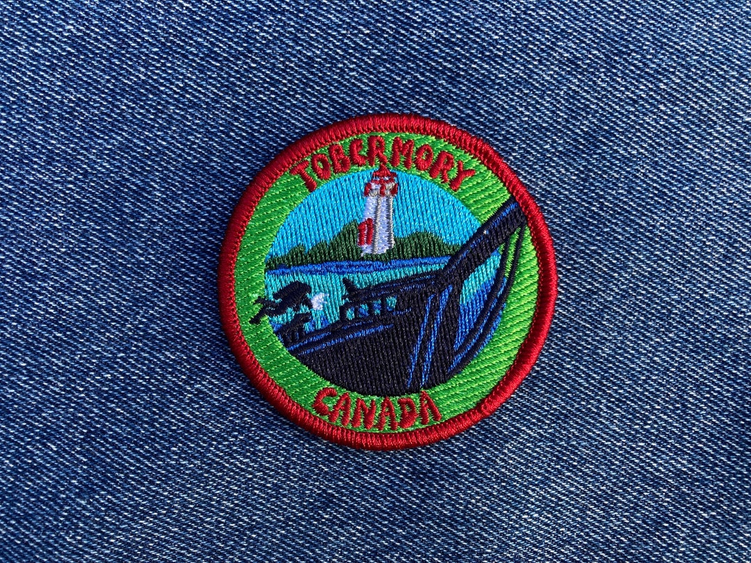 Tobermory Canada Scuba Diving Patch - Wreck Diving Patch Tobermory ...