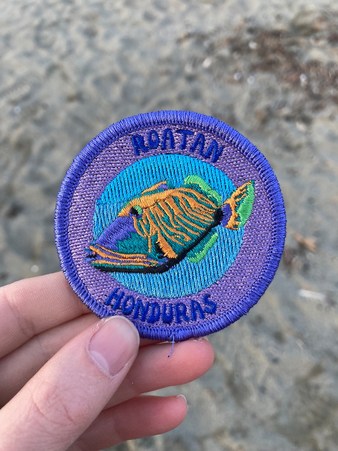 Patch Roatan Honduras Triggerfish Patch Scuba Diving Souvenir Patch for Dive Travel Gifts for ...