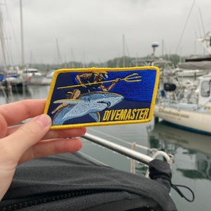 Divemaster Patch - Scuba Diving Patch for Divemaster Certification - Etsy