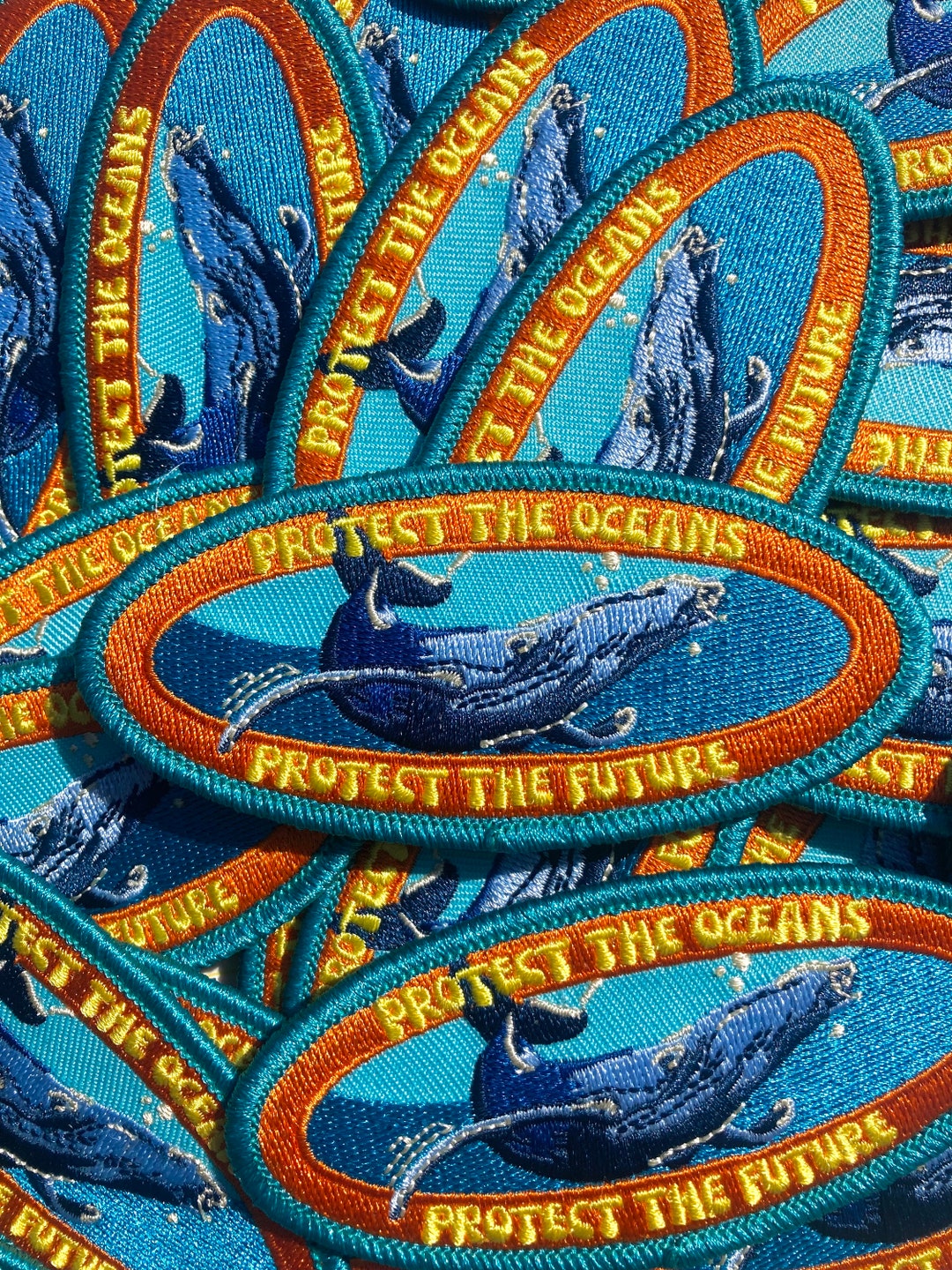 Whale Patch - Protect Our Oceans Marine Conservation Patch. - Etsy