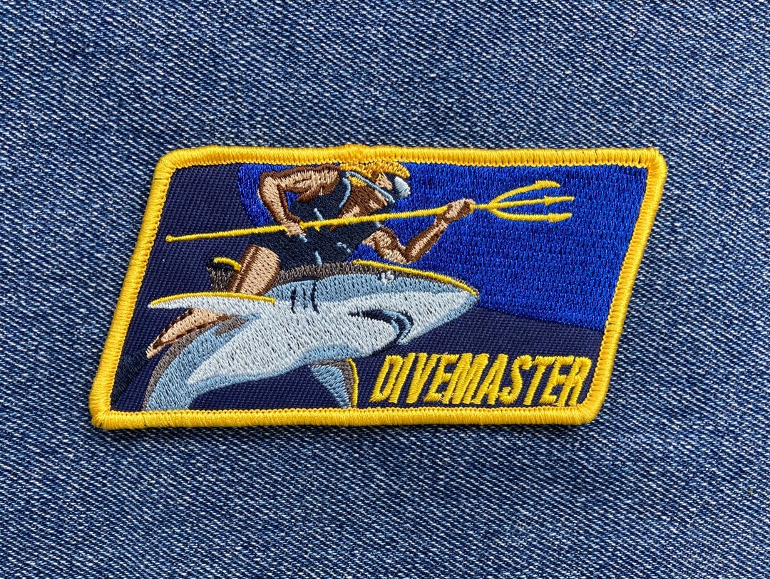 Divemaster Patch - Scuba Diving Patch for Divemaster Certification - Etsy