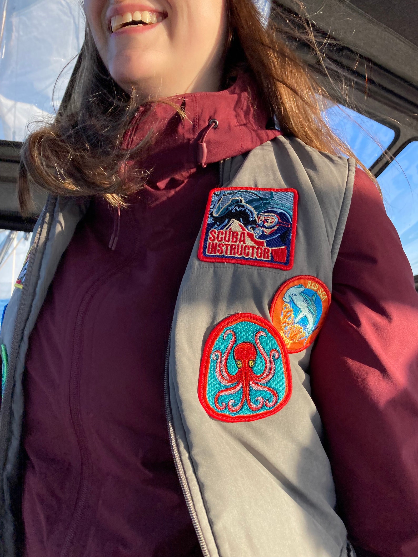 Octopus Patch - Embroidered Art Patch for Marine Biologists and Scuba ...