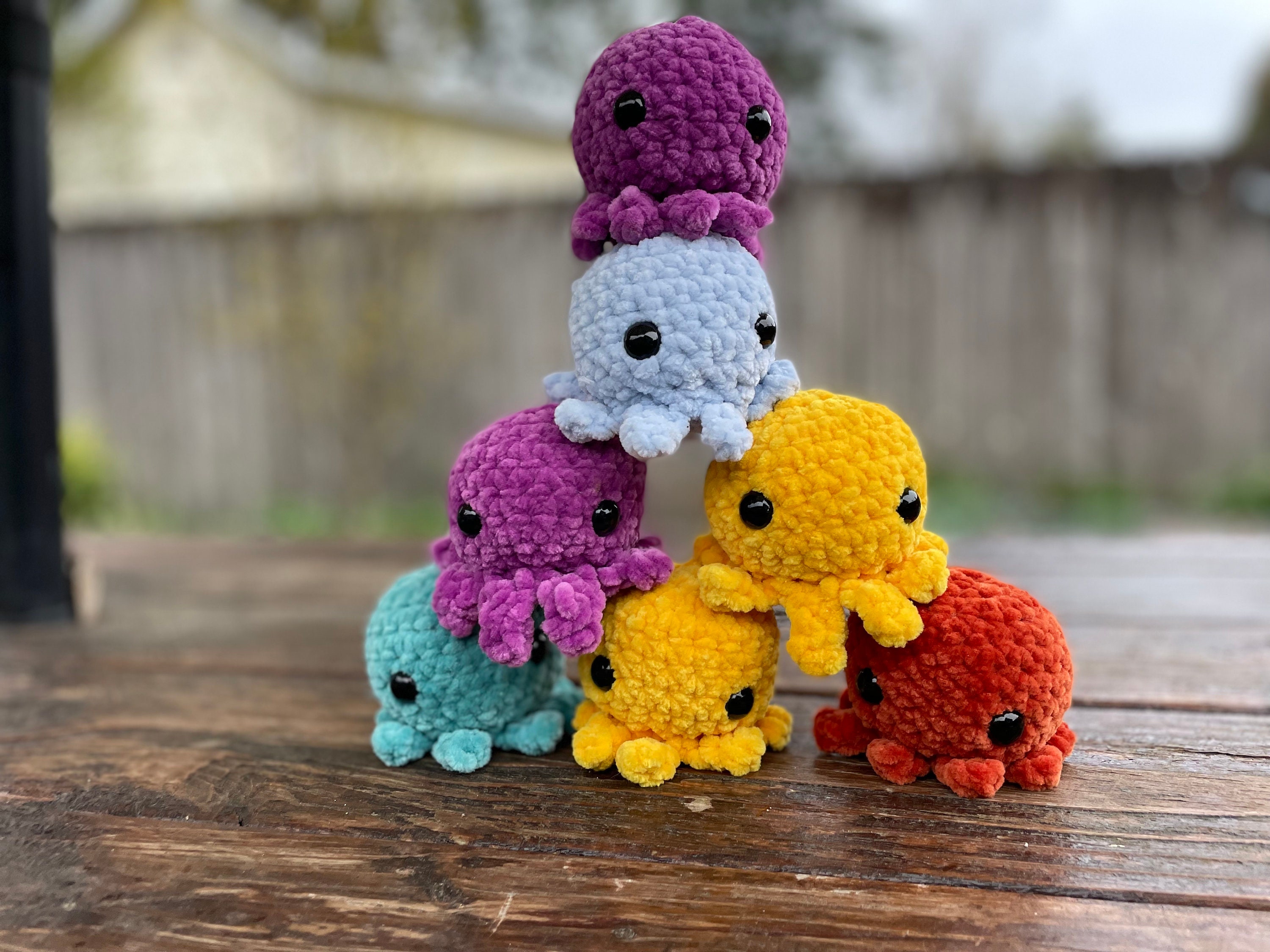 Crochet Baby Octopus - Pulpito - Etsy