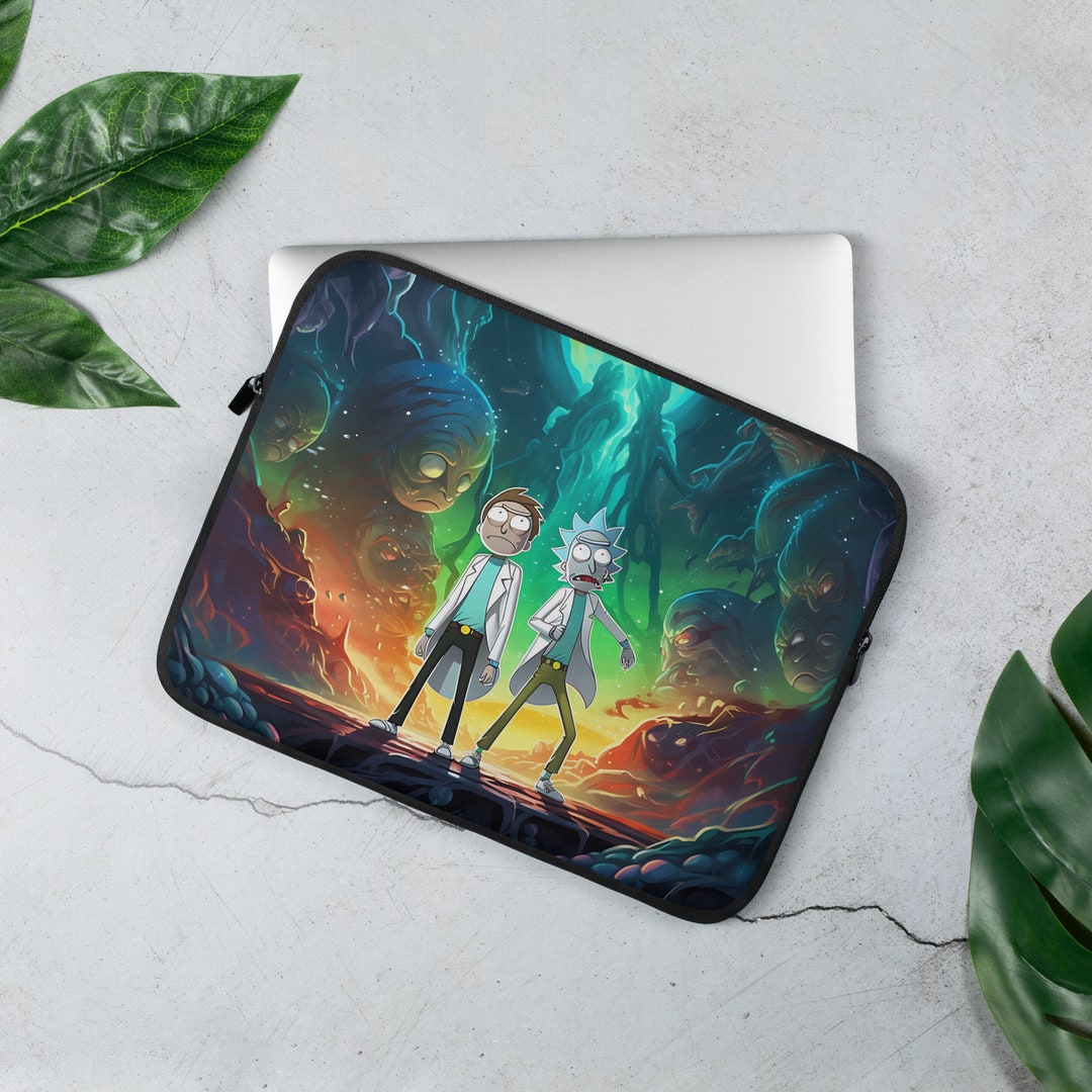 Rick and Morty Laptop Case Laptop Cover Rick and Morty Laptop Sleeve - Etsy