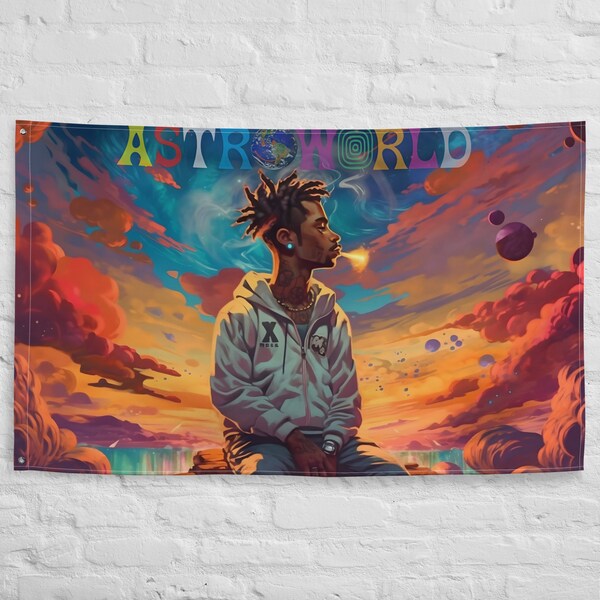 Travis Scott Flags - Etsy