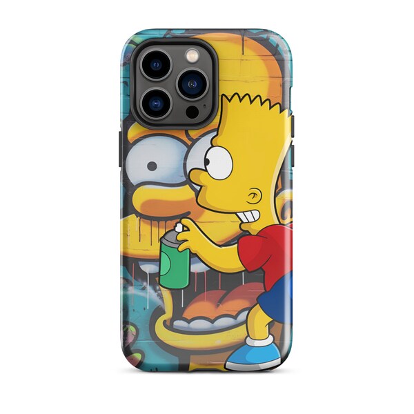 Bart Simpson Phone Case - Etsy