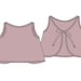 Tie Back Top Pattern. Open Back Crop Top GAJA. Simple but Original Top ...